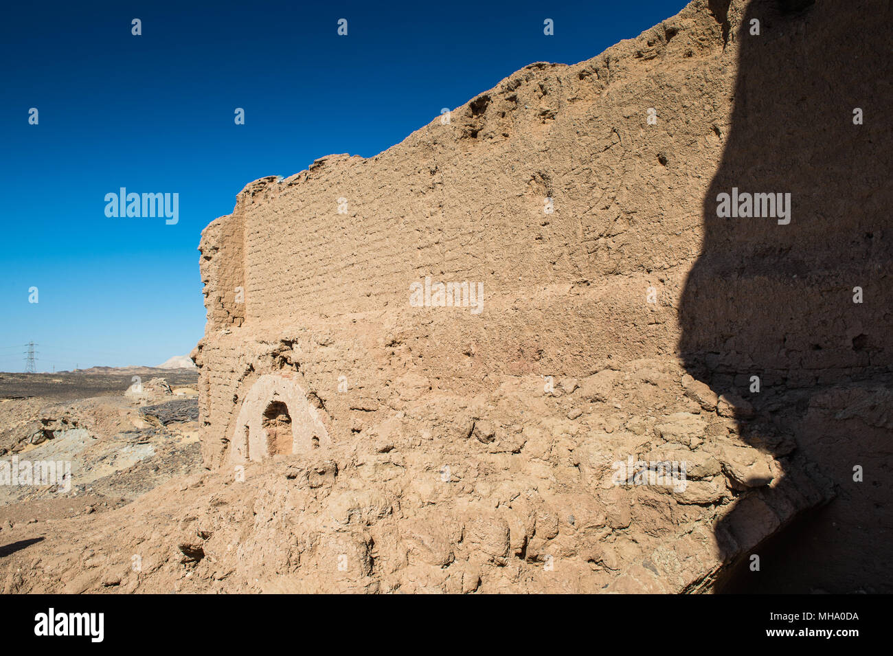 Al-Bagawat (El-Bagawat), an ancient Christian cemetery, one of the ...