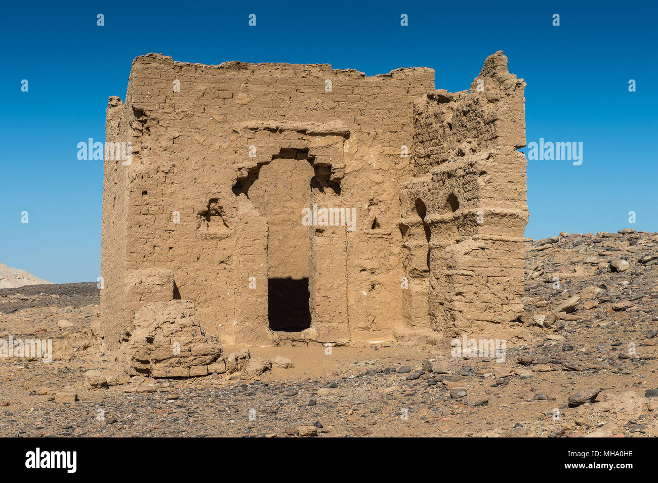 Al-Bagawat (El-Bagawat), an ancient Christian cemetery, one of the ...