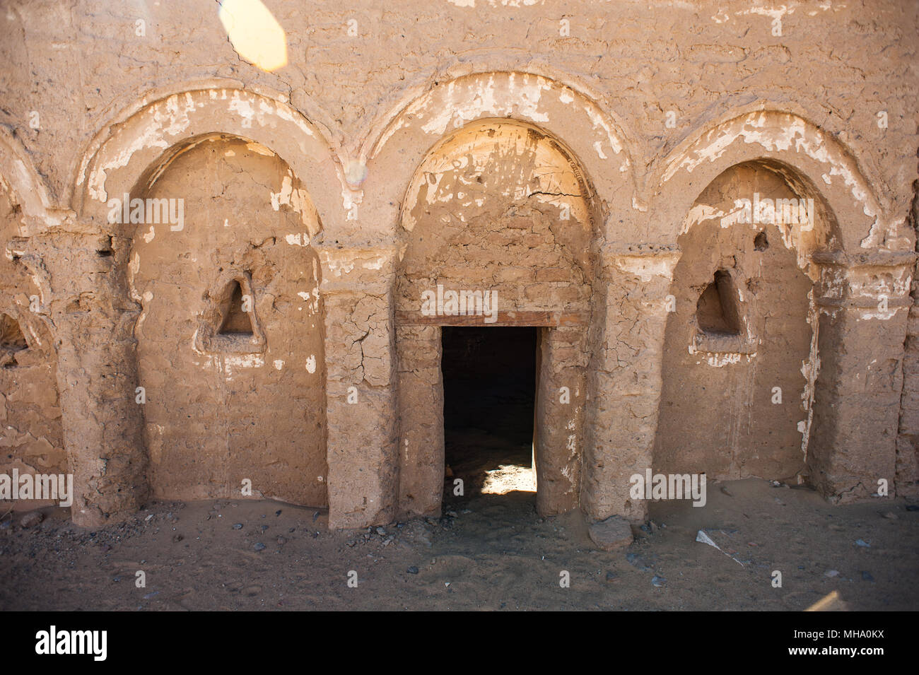 Al-Bagawat (El-Bagawat), an ancient Christian cemetery, one of the ...
