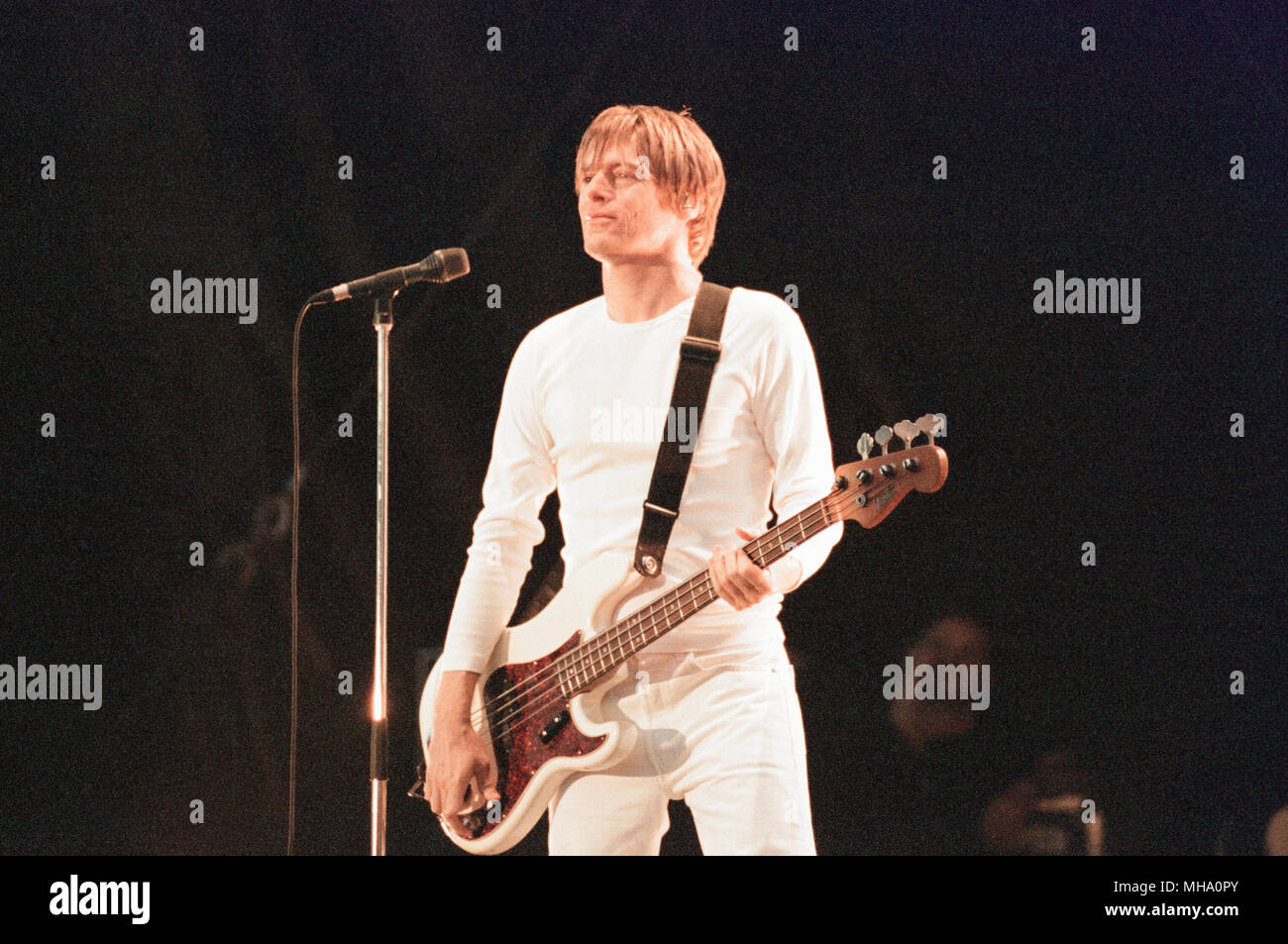 Bryan Adams, Canadian singer songwriter in concert, Cardiff Castle ...