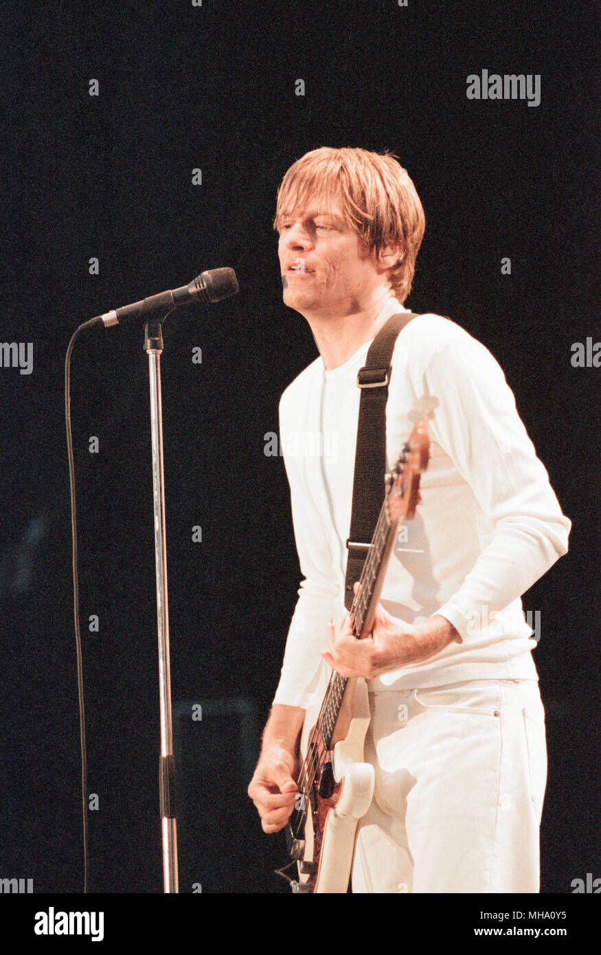 Bryan Adams, Canadian singer songwriter in concert, Cardiff Castle ...