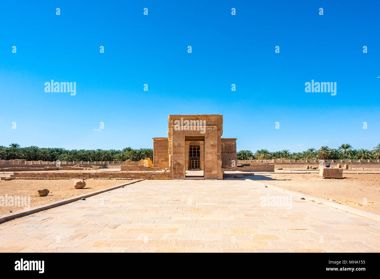 Temple of Hibis, the largest and most well preserved temple in the ...