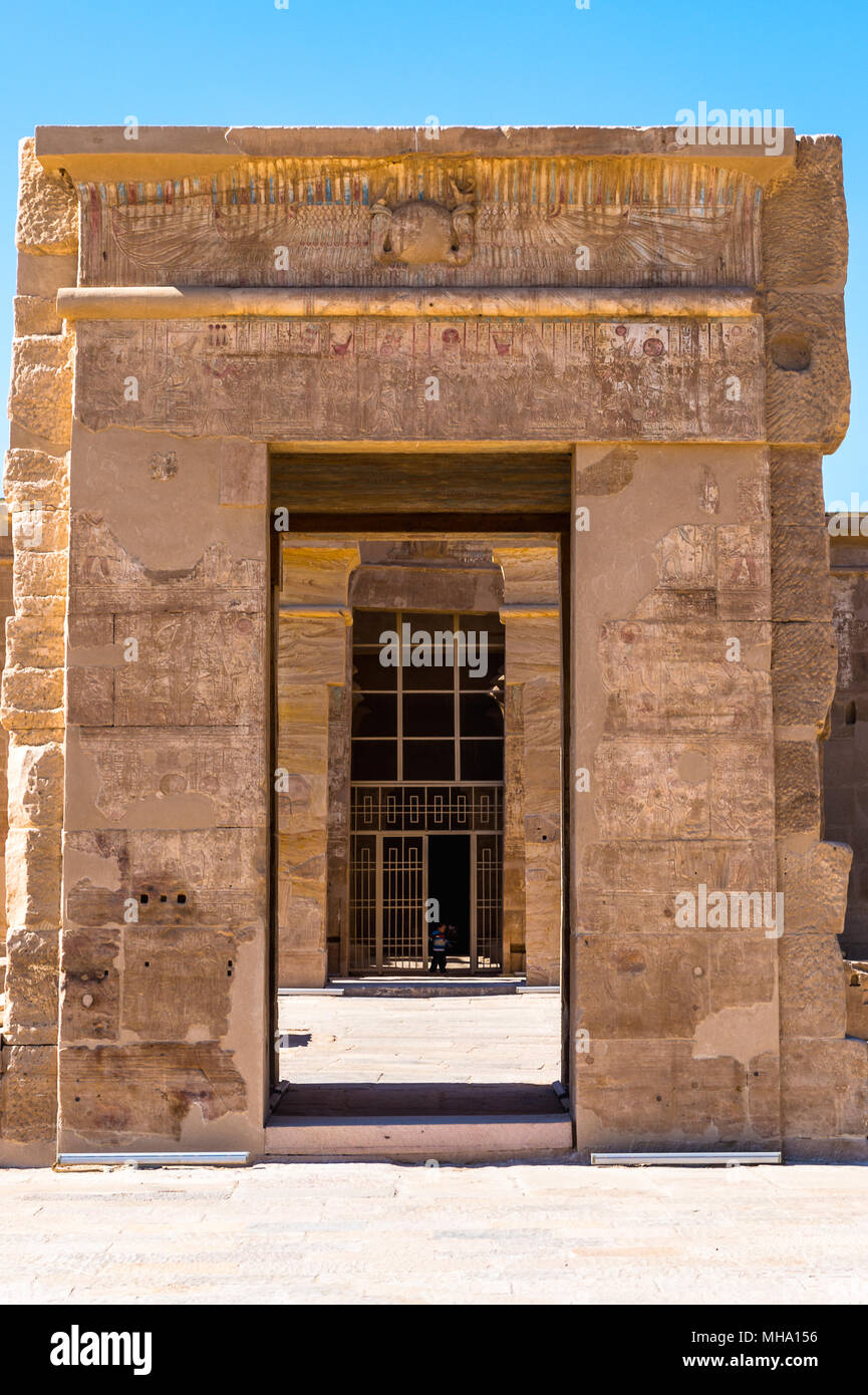 Temple of Hibis, the largest and most well preserved temple in the ...
