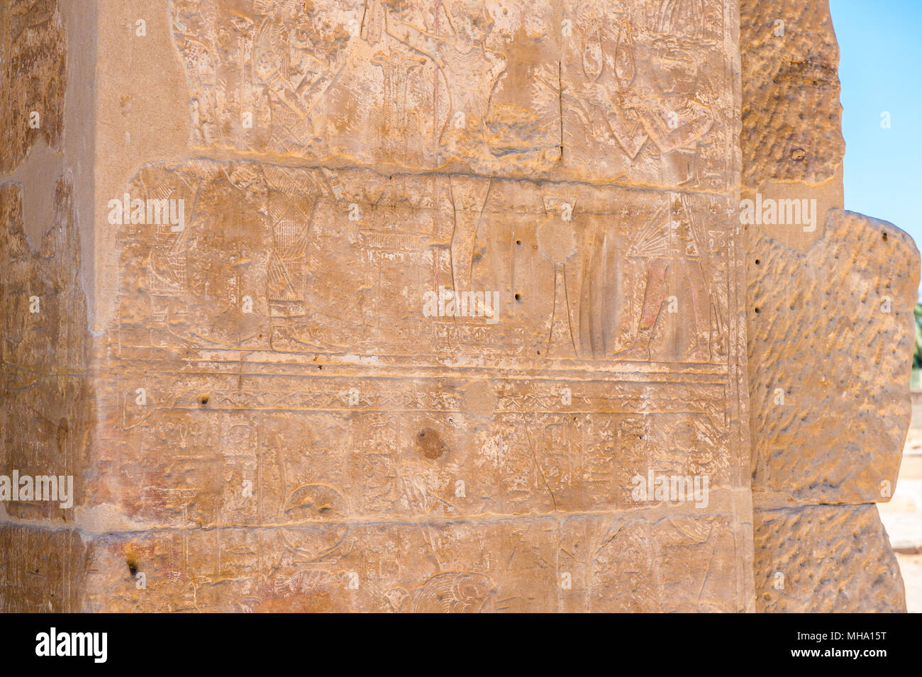 Temple of Hibis, the largest and most well preserved temple in the ...