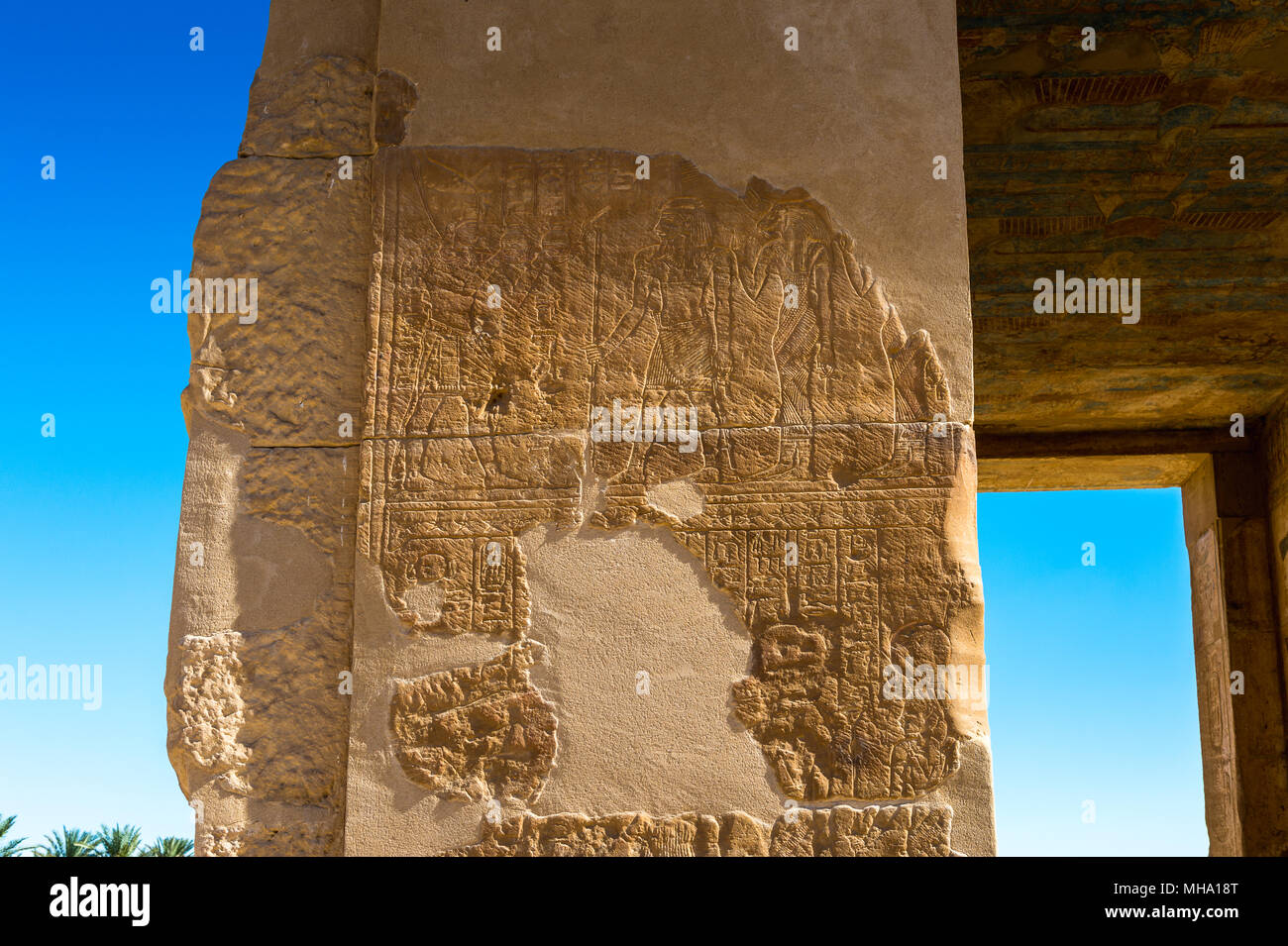 Temple of Hibis, the largest and most well preserved temple in the ...