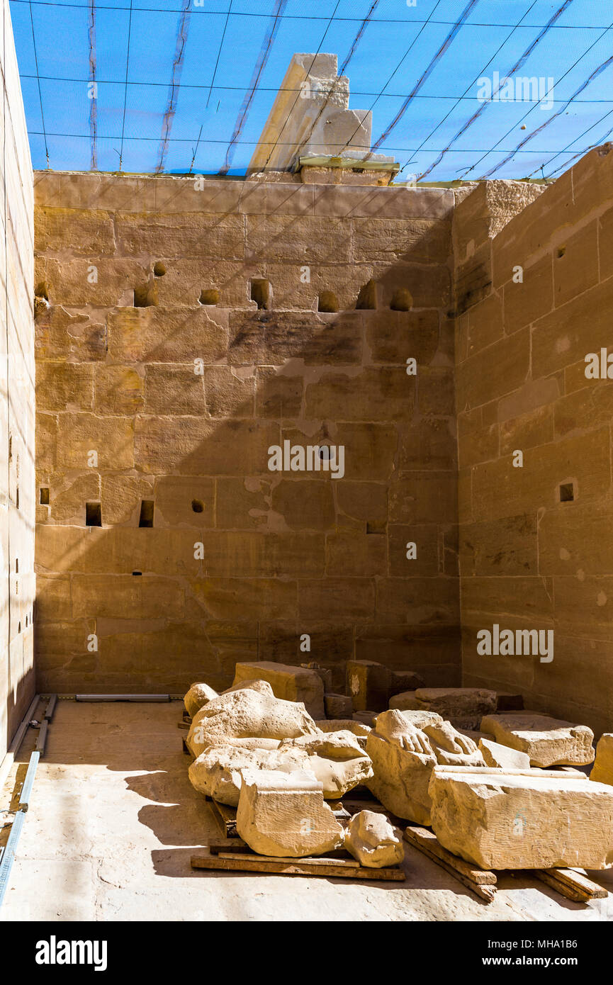 Temple of Hibis, the largest and most well preserved temple in the ...