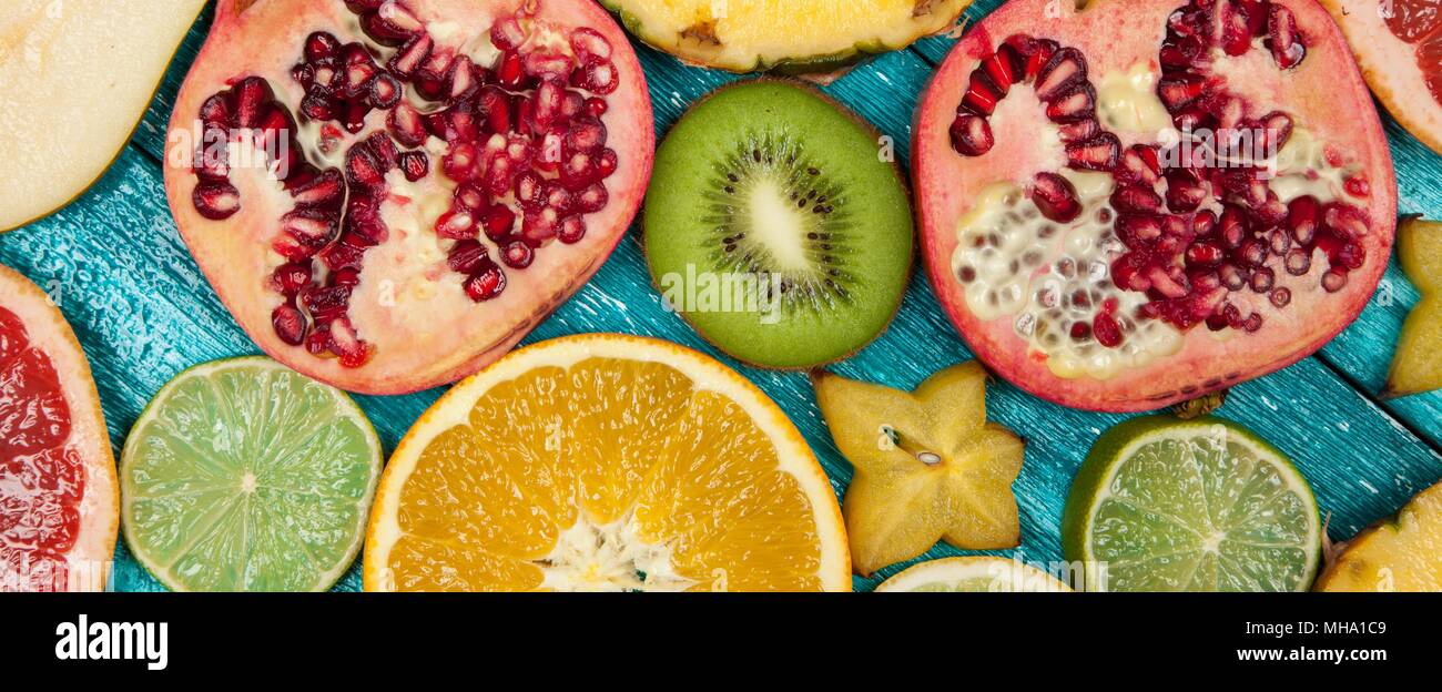 Colorful slices hi-res stock photography and images - Alamy