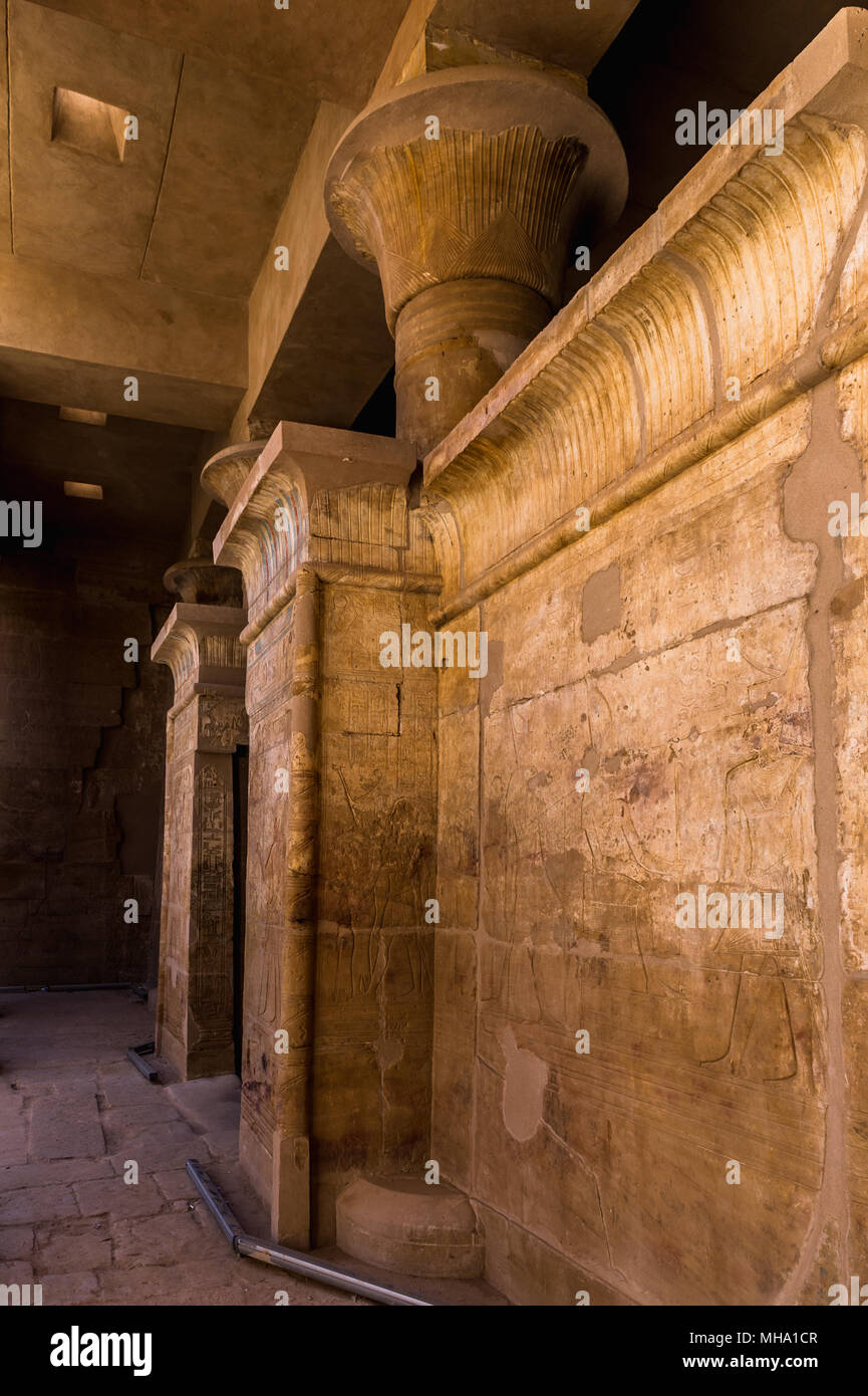 Temple of Hibis, the largest and most well preserved temple in the ...