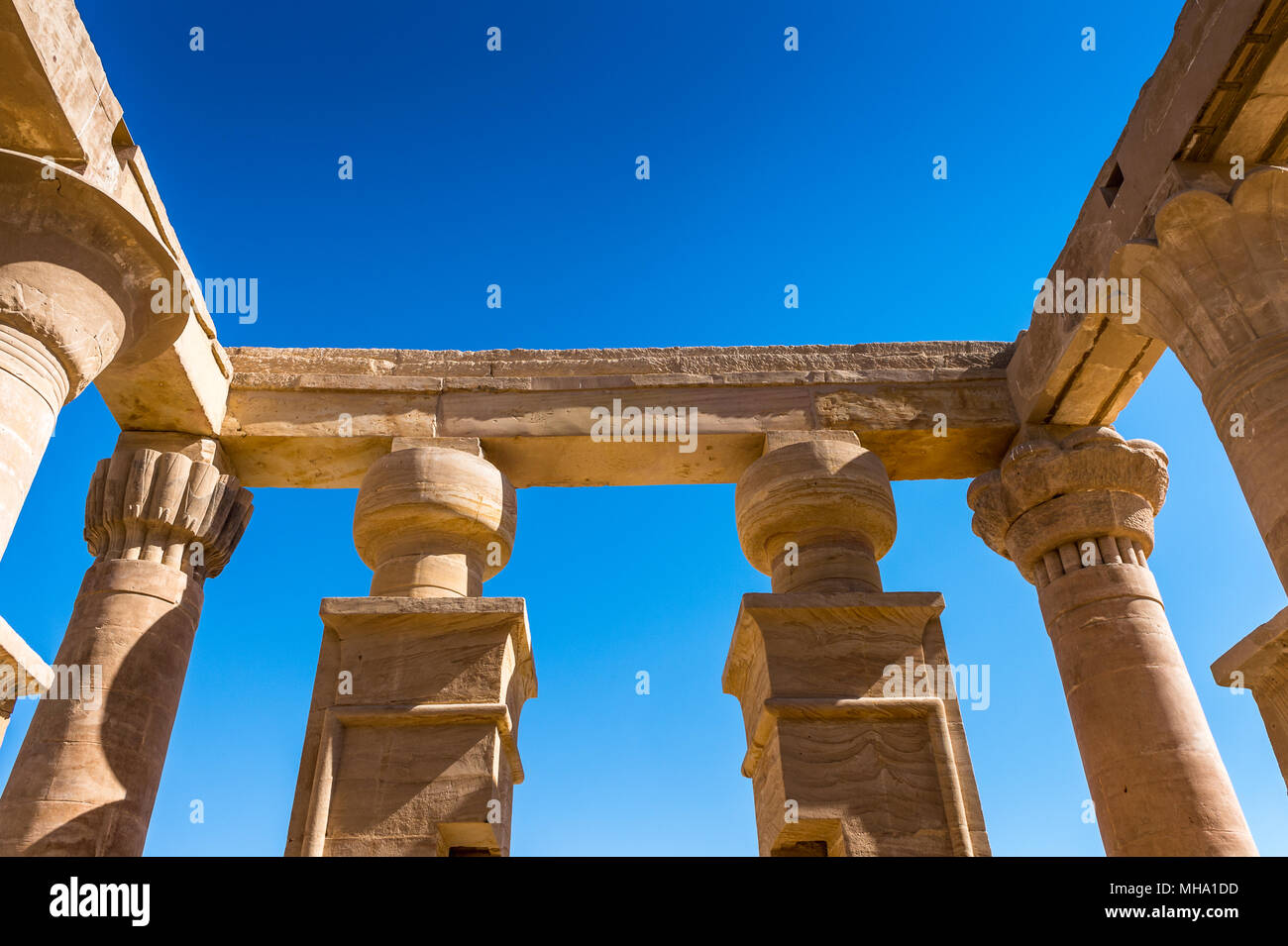 Part of the Temple of Hibis, the largest and most well preserved temple ...