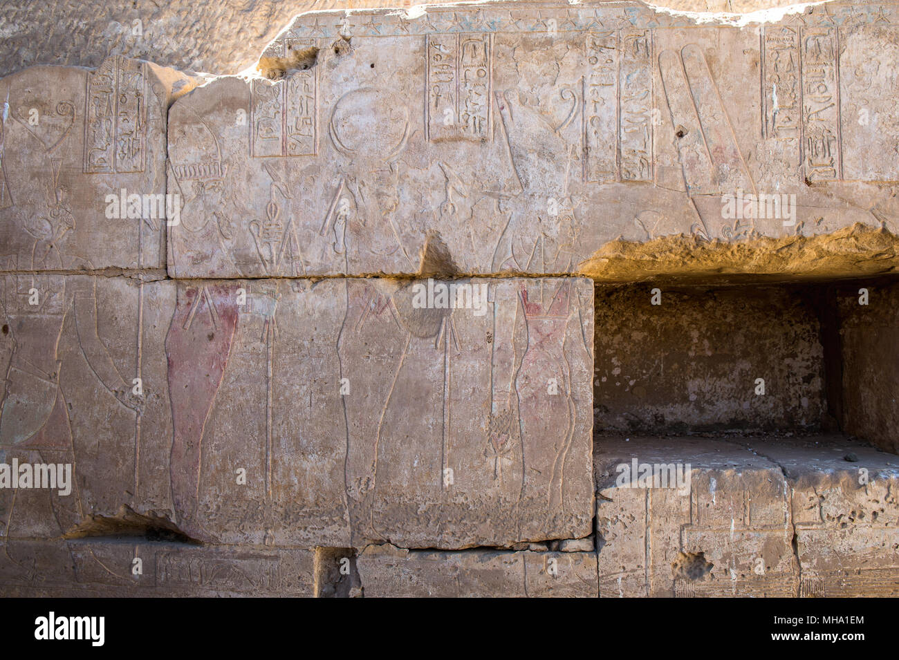 Temple of Hibis, the largest and most well preserved temple in the ...