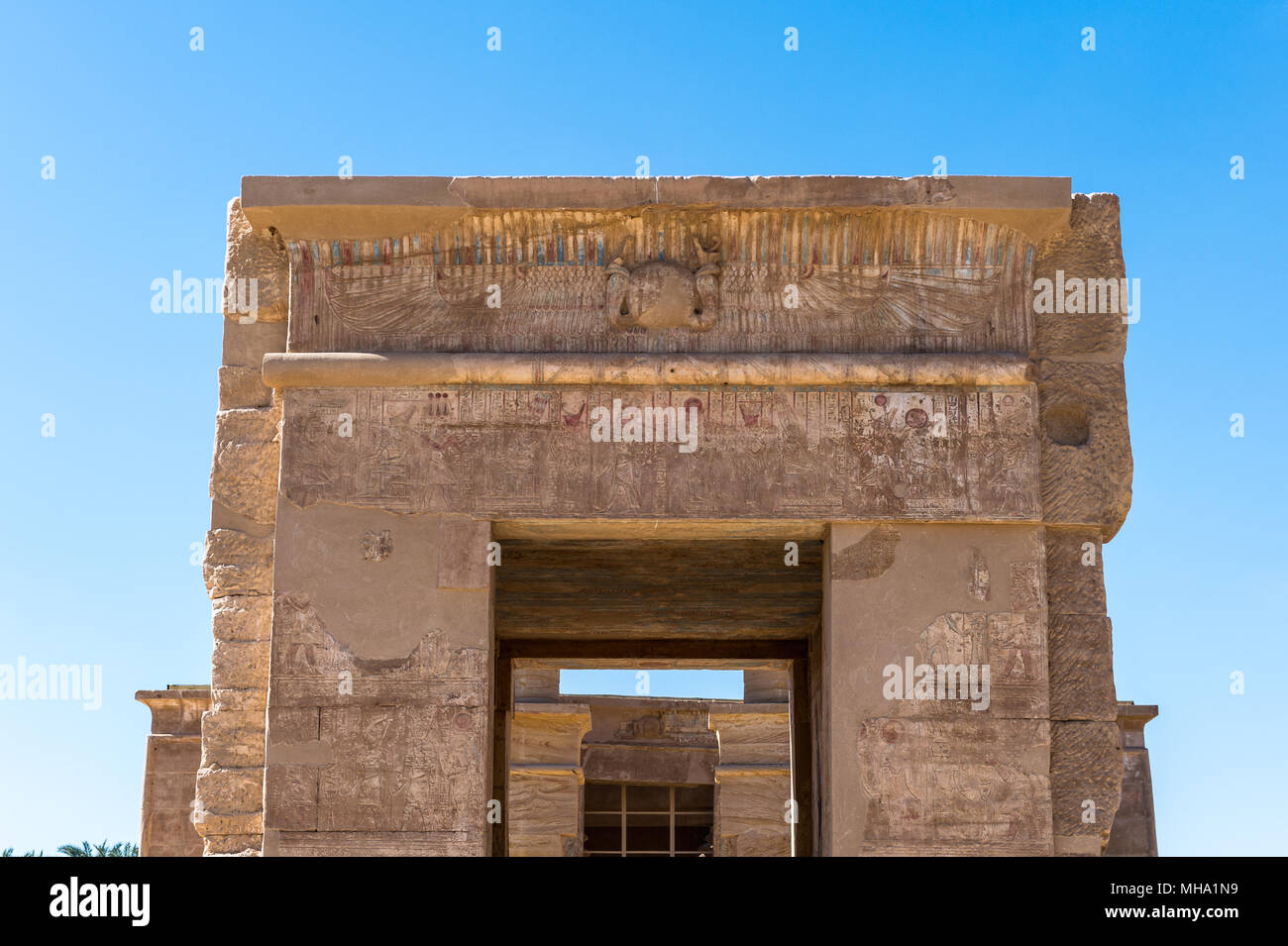 Part of the Temple of Hibis, the largest and most well preserved temple ...