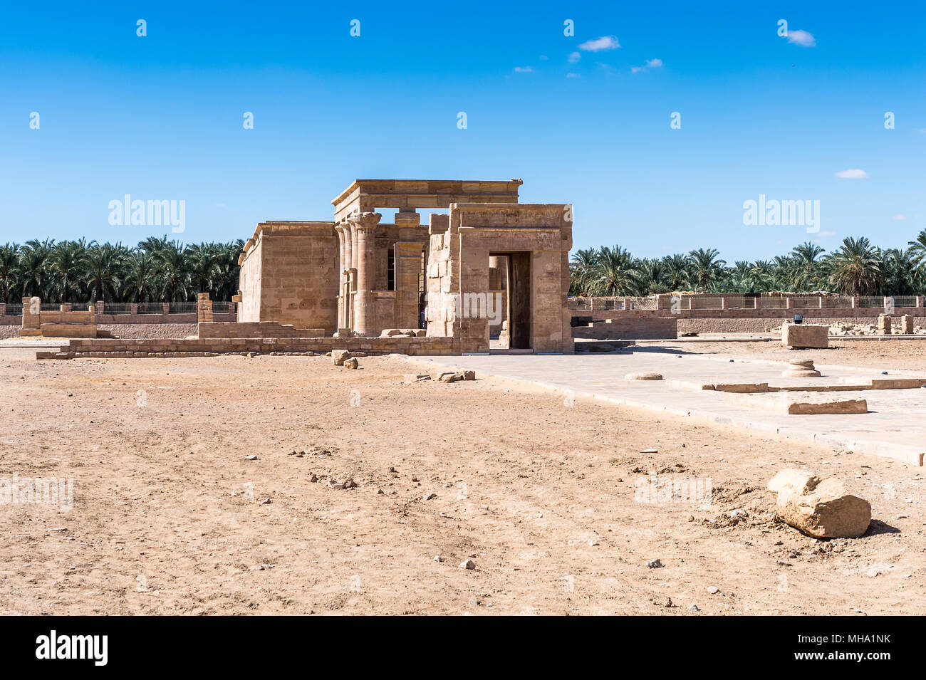 Temple of Hibis, the largest and most well preserved temple in the ...
