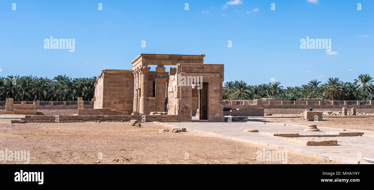 Temple of Hibis, the largest and most well preserved temple in the ...