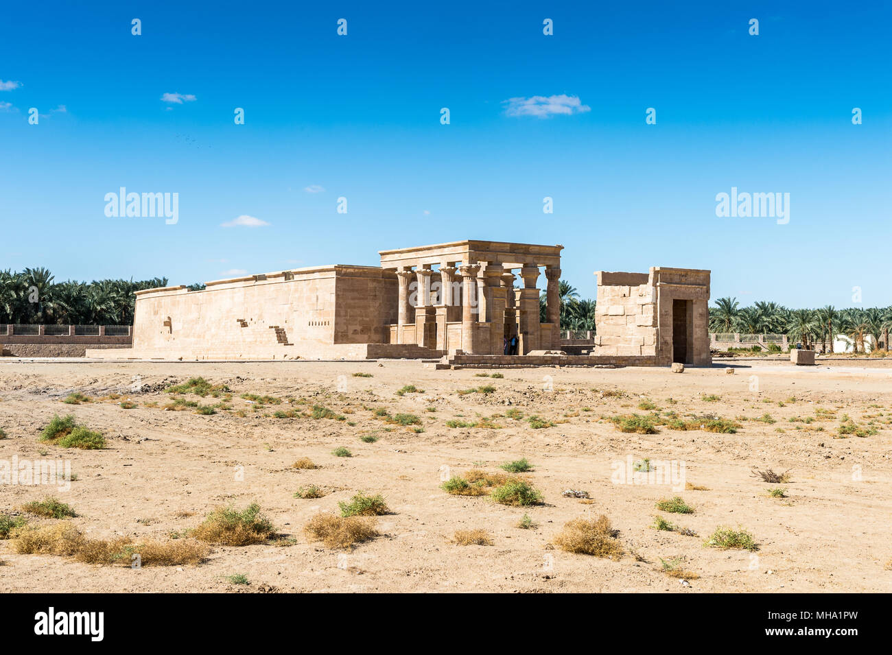 Temple of Hibis, the largest and most well preserved temple in the ...