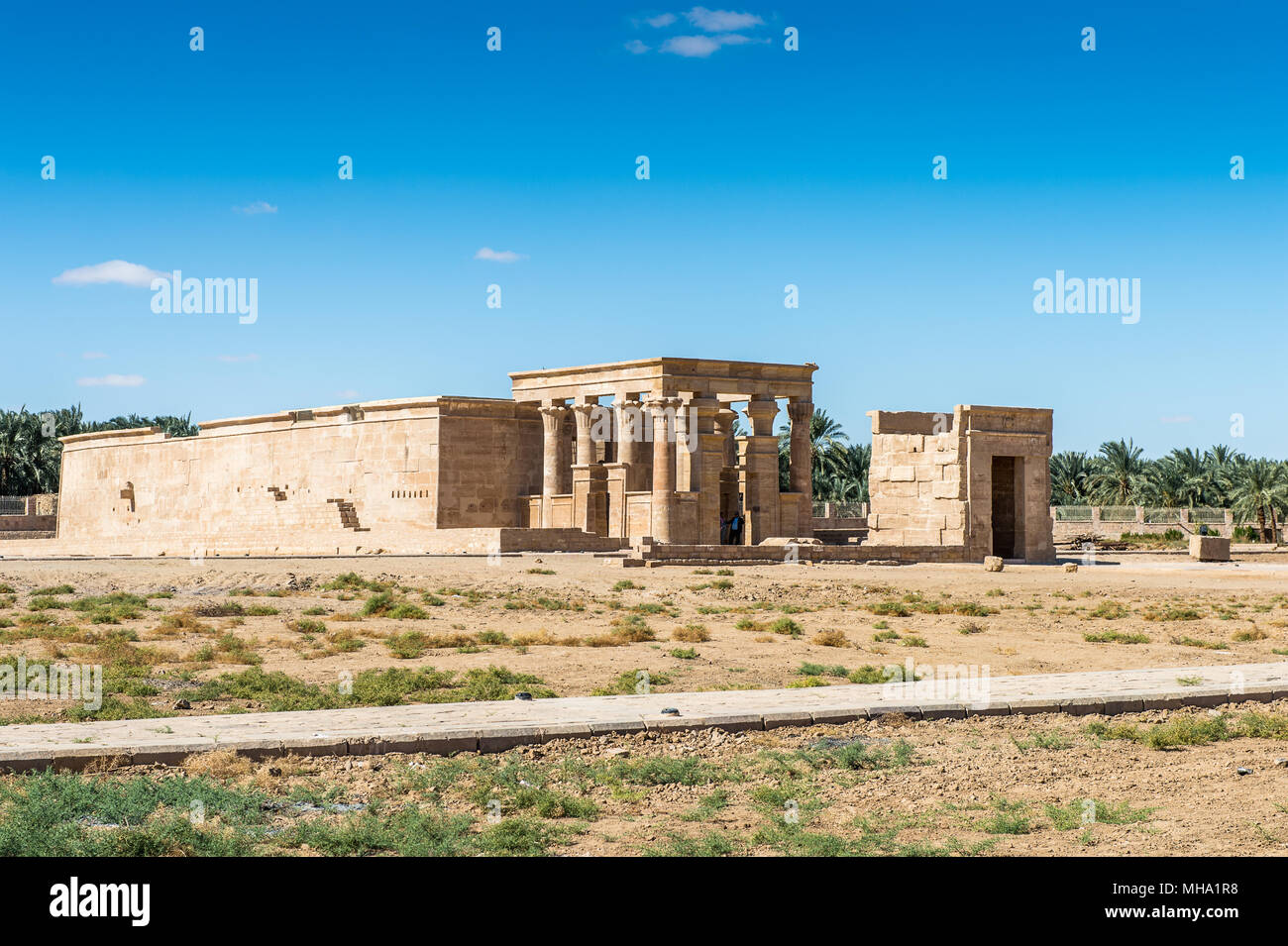Temple of Hibis, the largest and most well preserved temple in the ...