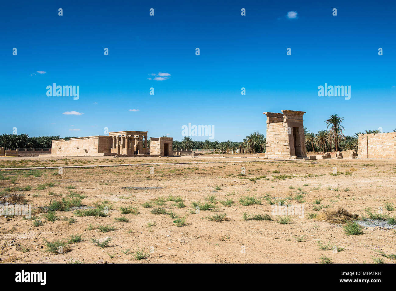 Temple of Hibis, the largest and most well preserved temple in the ...