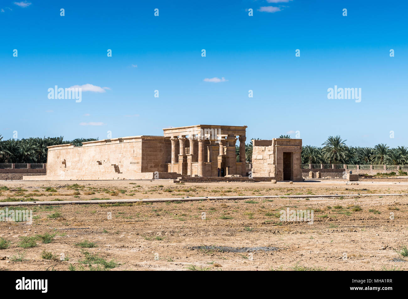 Temple of Hibis, the largest and most well preserved temple in the ...