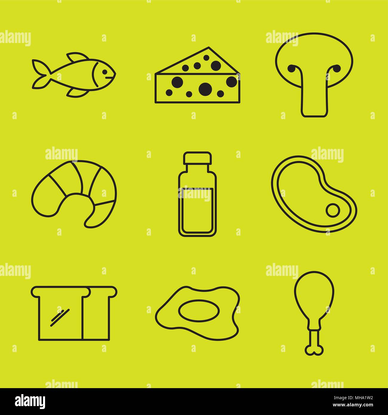 nutrition concept design, vector illustration eps10 graphic Stock ...