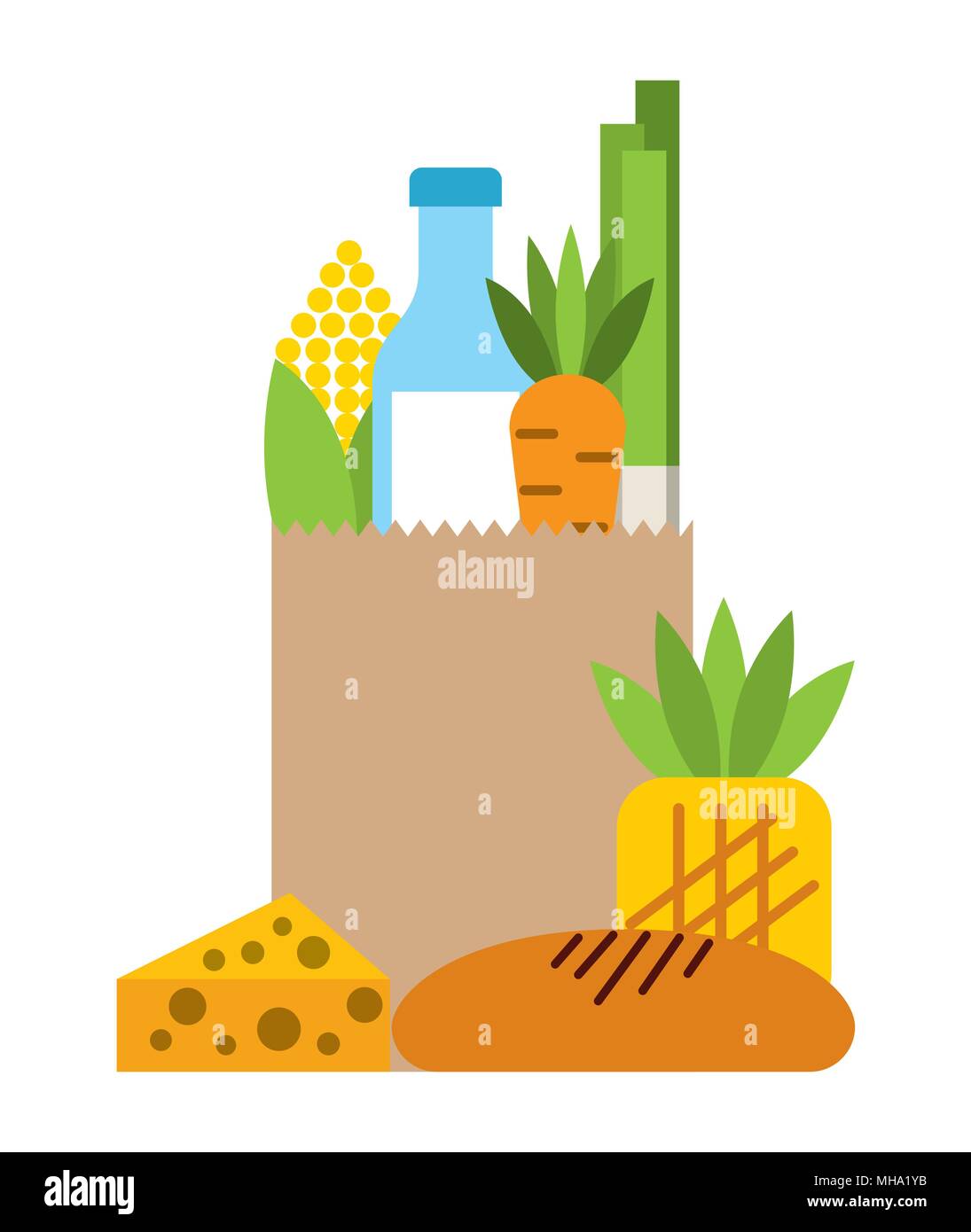 nutrition concept design, vector illustration eps10 graphic Stock ...
