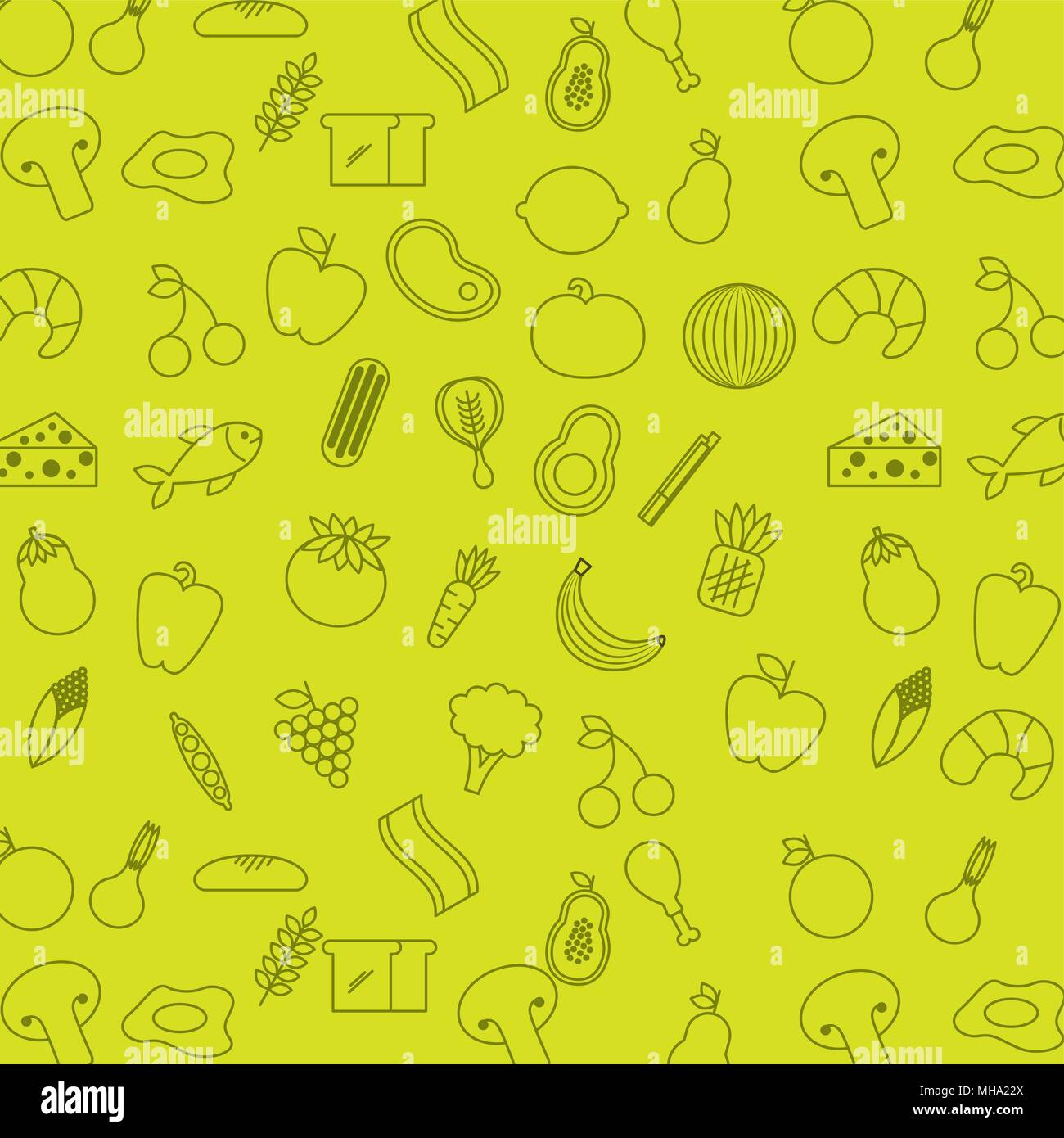 nutrition concept design, vector illustration eps10 graphic Stock ...