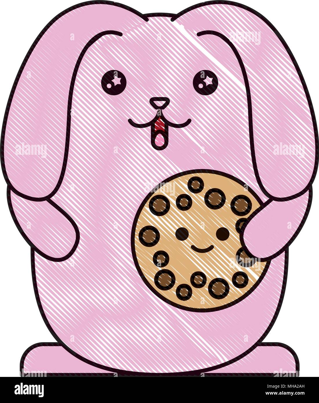 Pretty cookies Stock Vector Images - Alamy