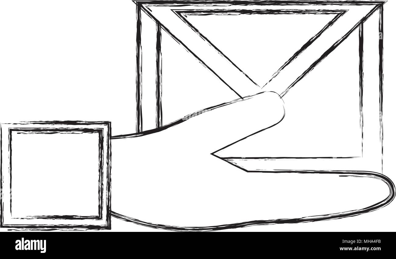 hand lifting folder document vector illustration design Stock Vector ...