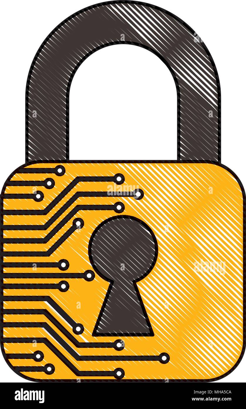 Electronic locker Stock Vector Images - Alamy