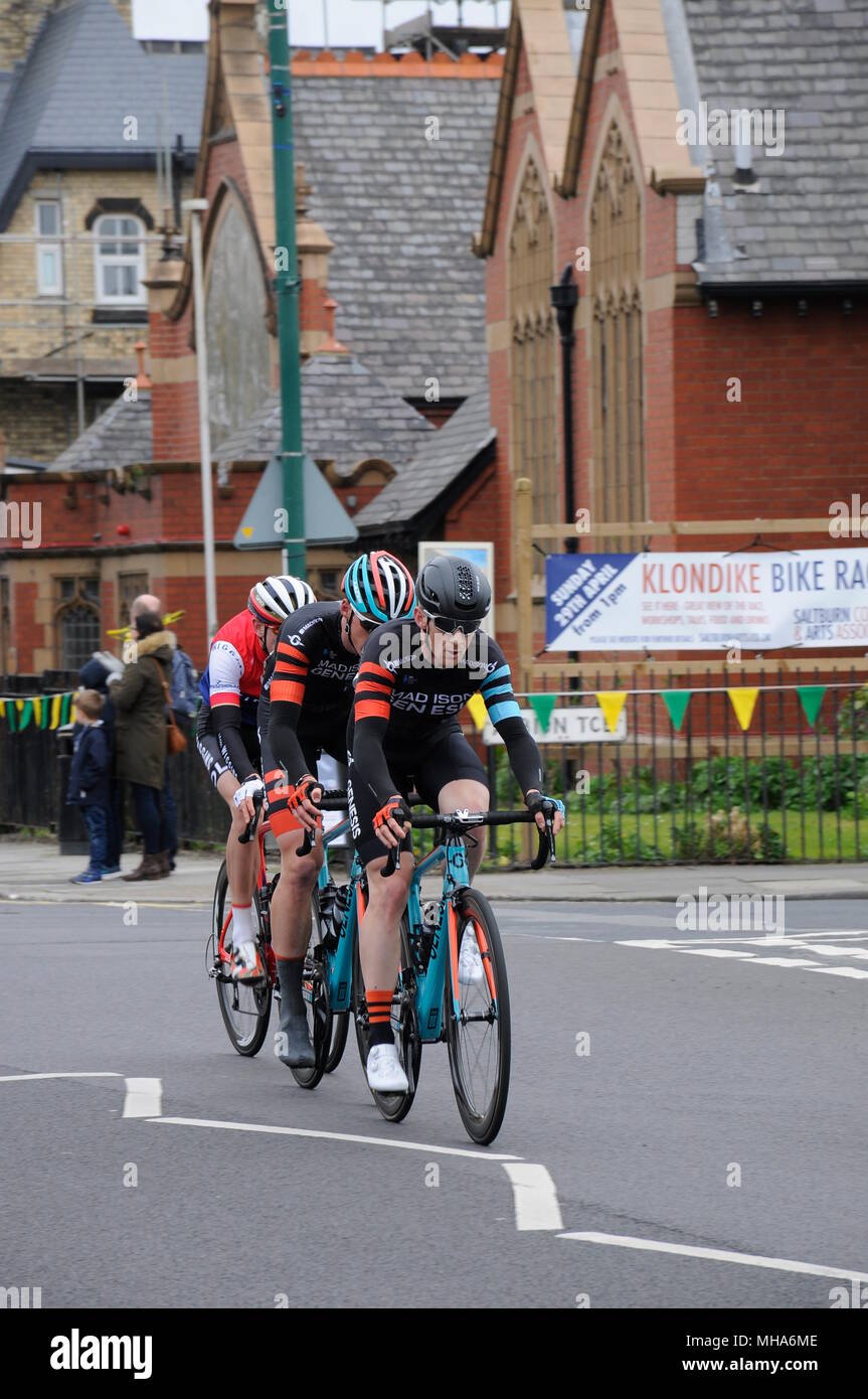 Three leaders Lap 2 Stock Photo - Alamy
