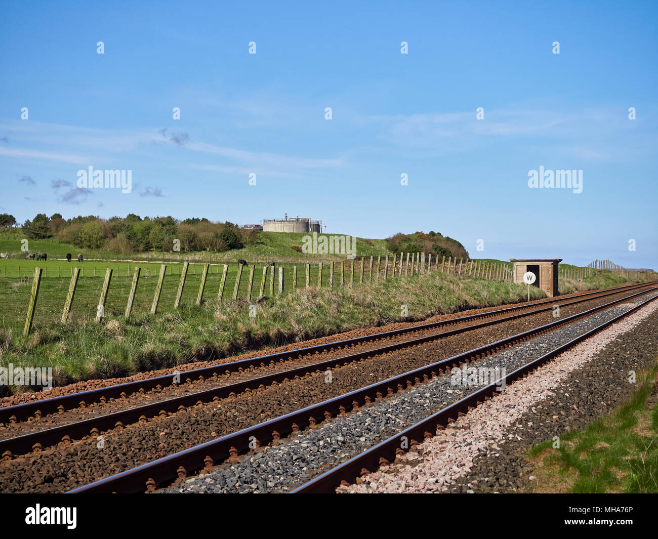 Double track mainline hi-res stock photography and images - Alamy