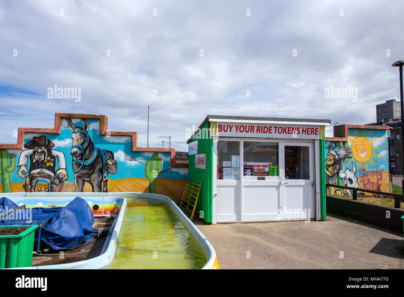 Rhyl Promenade Amusements Wales High Resolution Stock Photography and ...