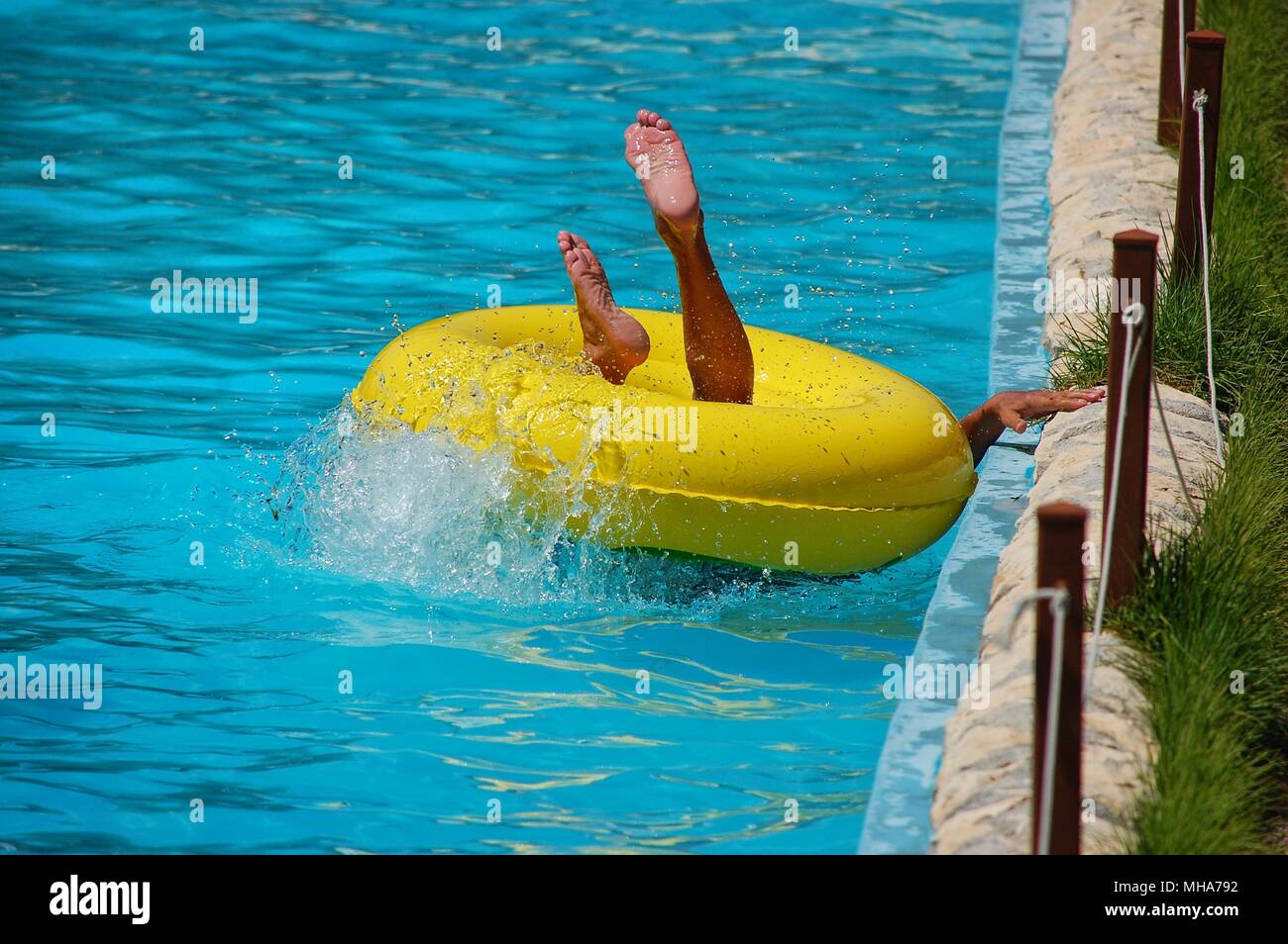 Inflatable circle hi-res stock photography and images - Alamy