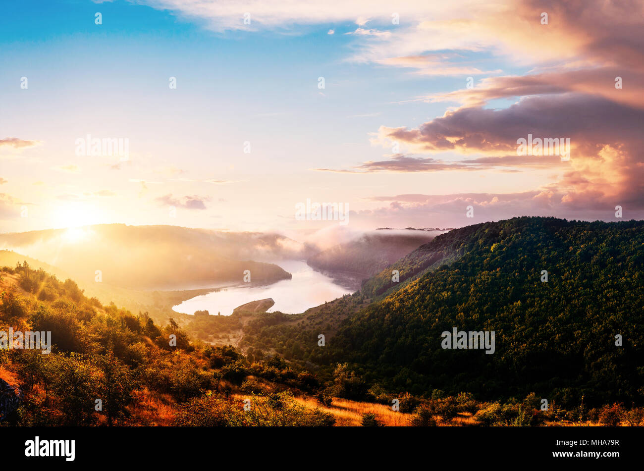Fading mountains hi-res stock photography and images - Alamy