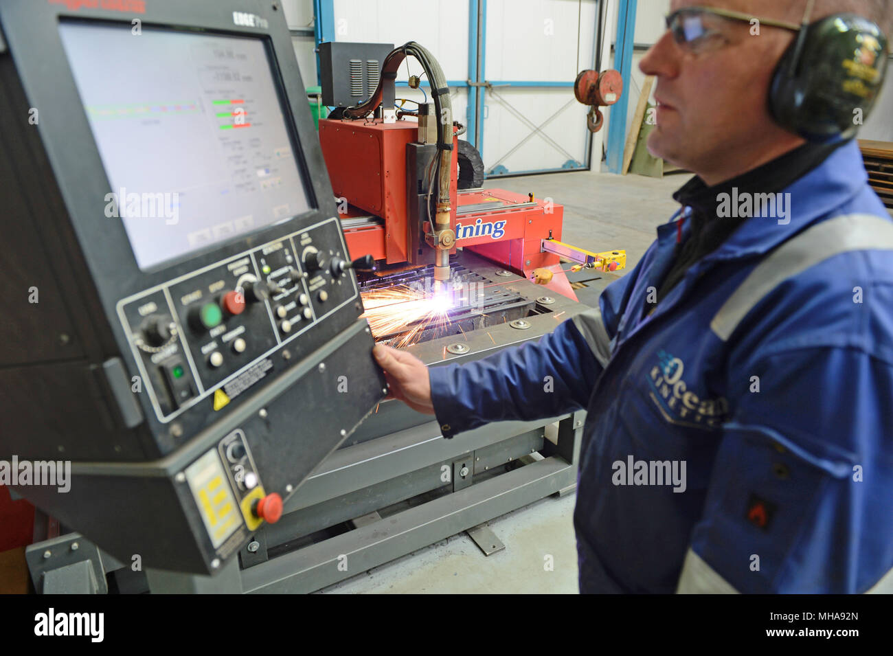 Cutting Machine High Resolution Stock Photography and Images - Alamy