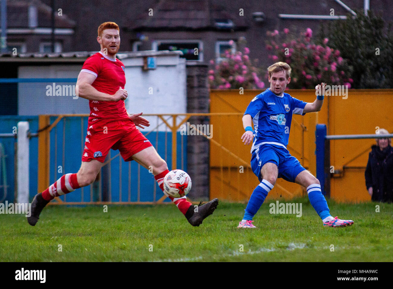 Dylan Llewelyn, Port Talbot Town 2-2 Cambrian & Clydach Vale. 27/4/18 ...