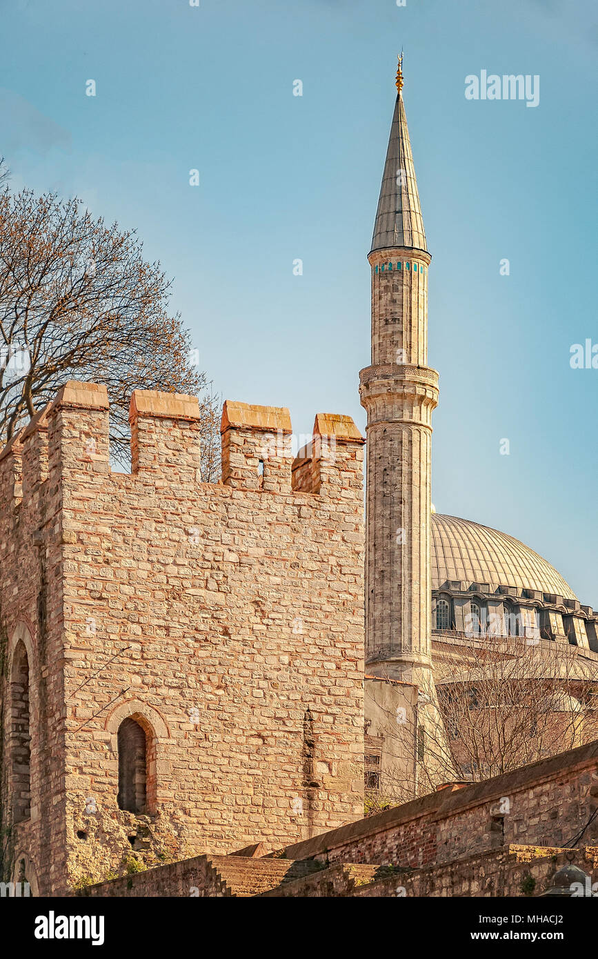 Theodosius wall hi-res stock photography and images - Alamy