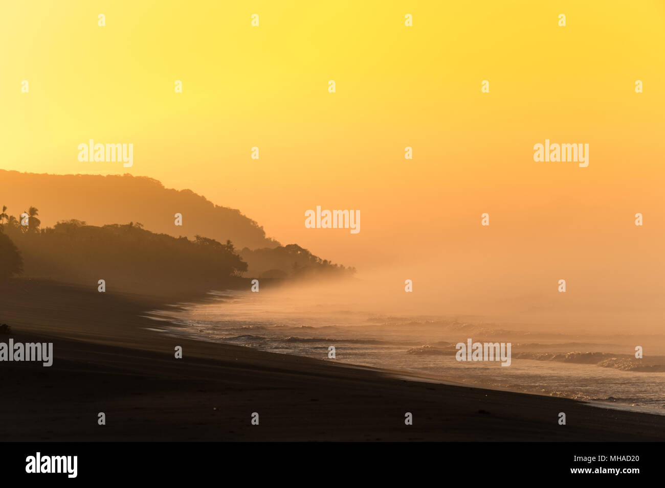 Carate Beach, Corcovado National Park, Costa Rica, Centroamerica Stock ...