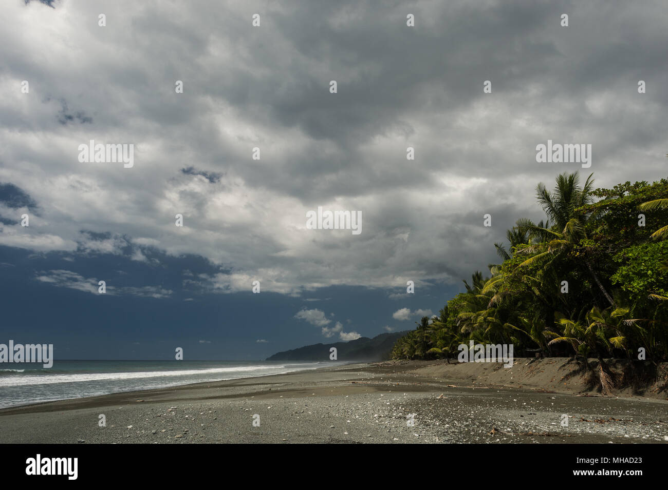 Carate Beach, Corcovado National Park, Costa Rica, Centroamerica Stock ...