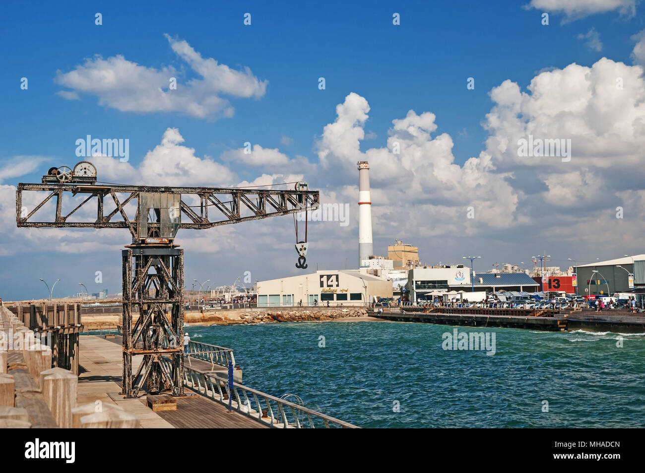 Tel Aviv Port , Tel Aviv; Israel; Asia Stock Photo - Alamy