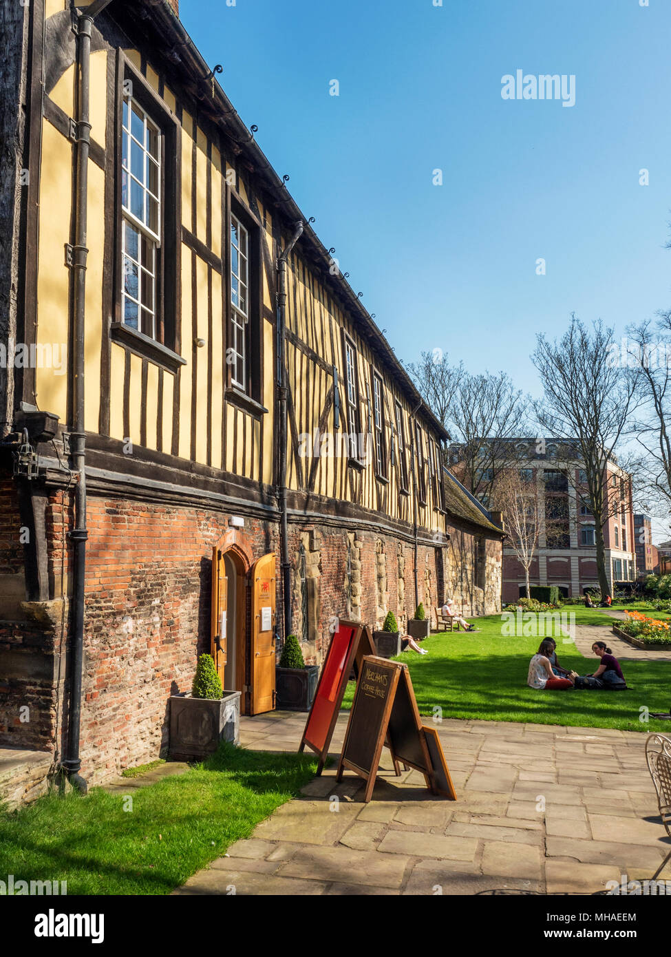 The Merchant Adventurers Hall a historic medieval guildhall in York ...