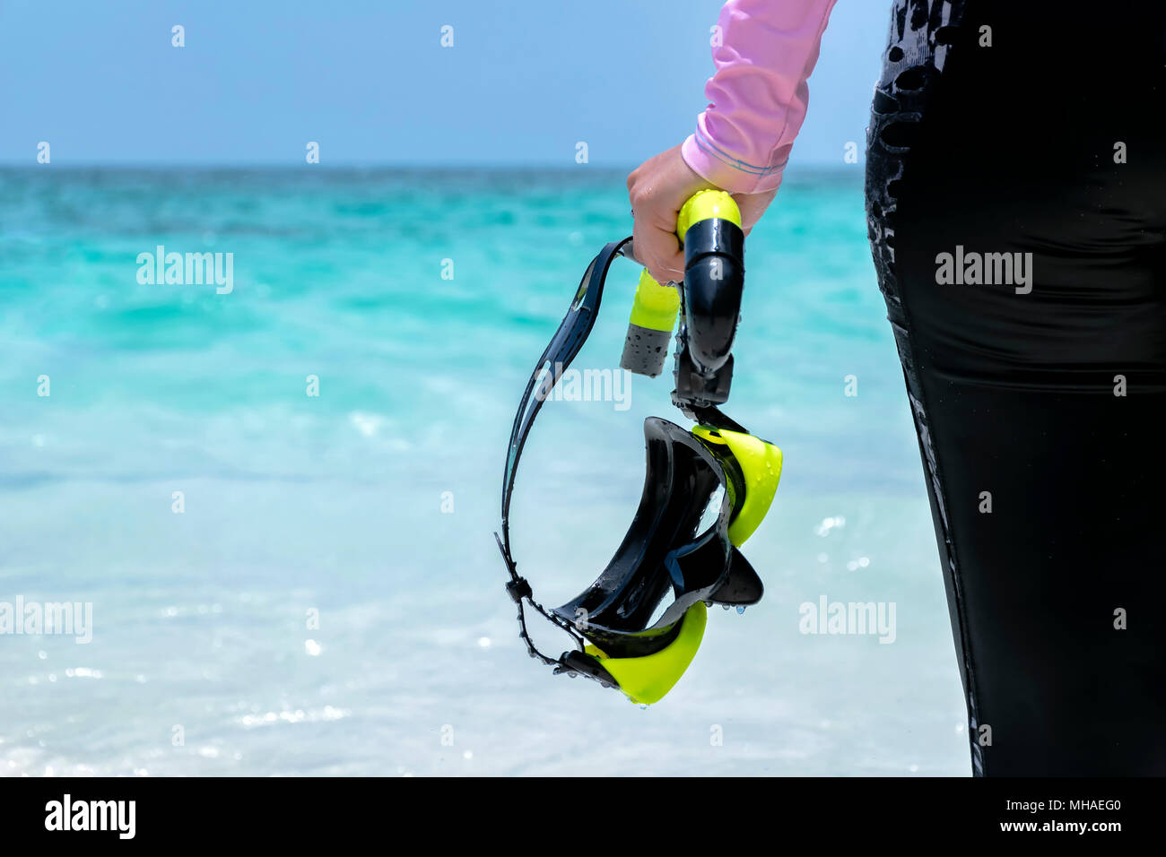 Shiny swimsuit hi-res stock photography and images - Alamy