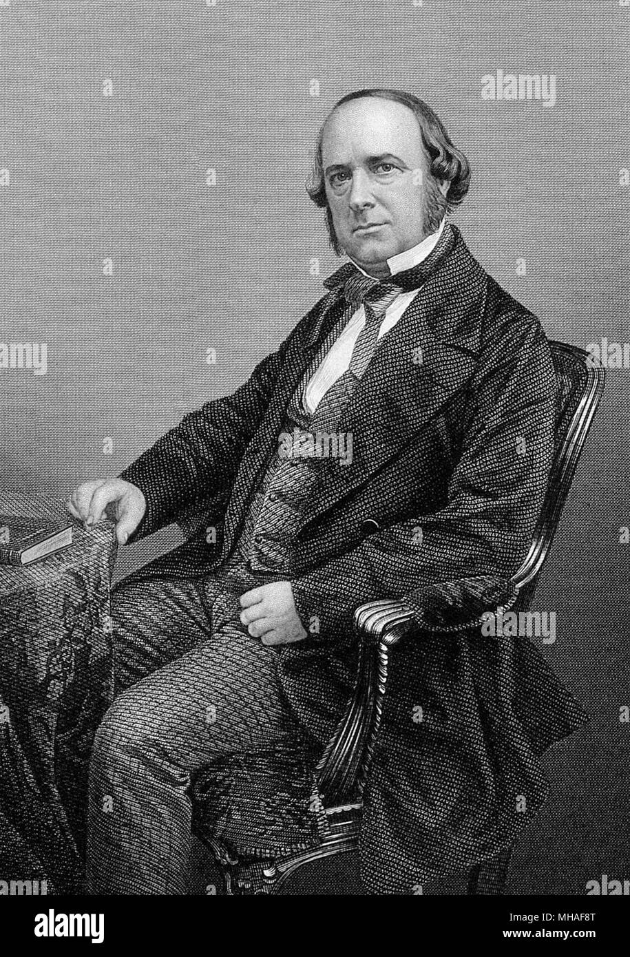 THOMAS WRIGHT (1810-1877) English writer and antiquarian Stock Photo ...