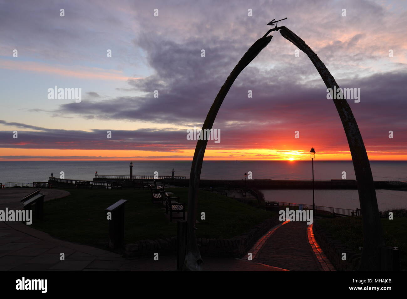 Whitby whale bones hi-res stock photography and images - Alamy