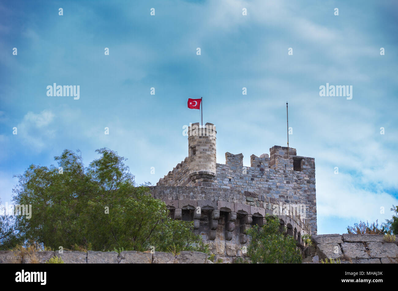 This castle was constructed by the Knights of Rhodes in the 15th ...