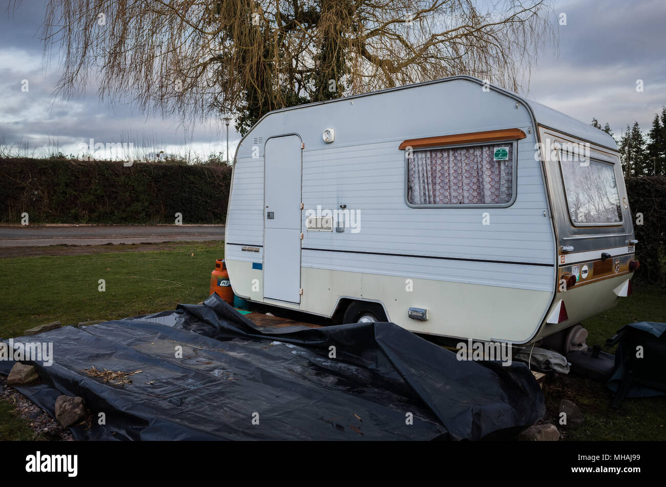 Static caravan transportation hi-res stock photography and images - Alamy
