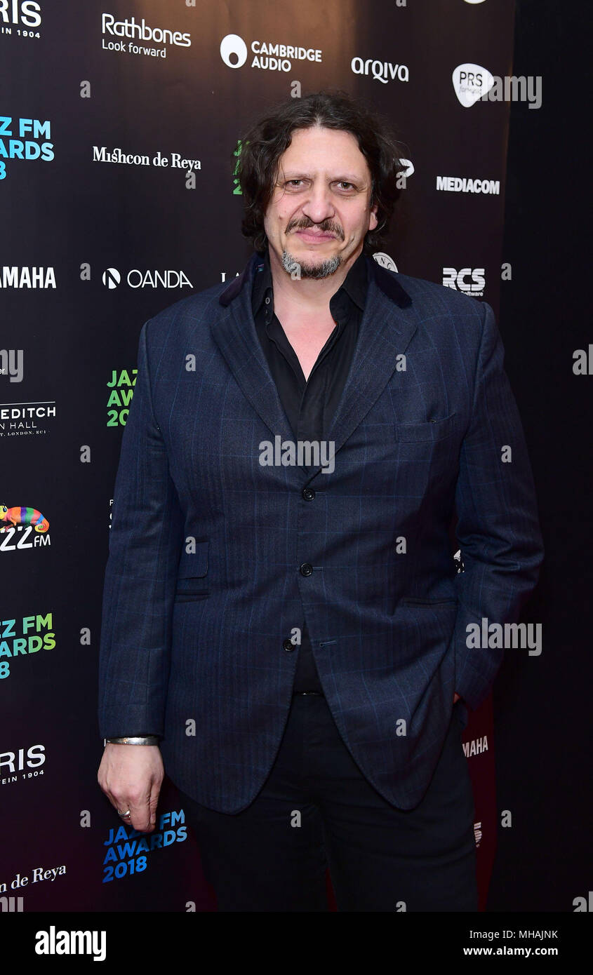 Jay Rayner arrives for the Jazz FM Awards at Shoreditch Town Hall, in ...