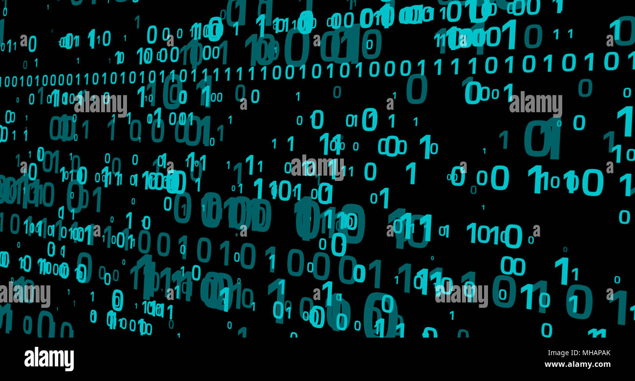 Zeros and ones background hi-res stock photography and images - Alamy