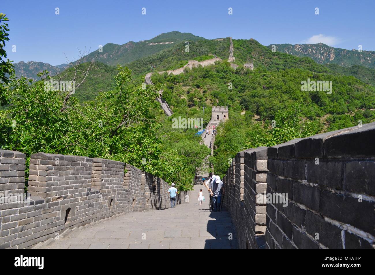 The Great Wall of China, Beijing/ Peking Stock Photo - Alamy