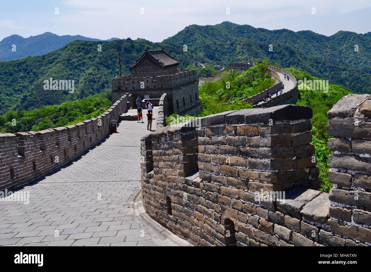 The Great Wall of China, Beijing/ Peking Stock Photo - Alamy