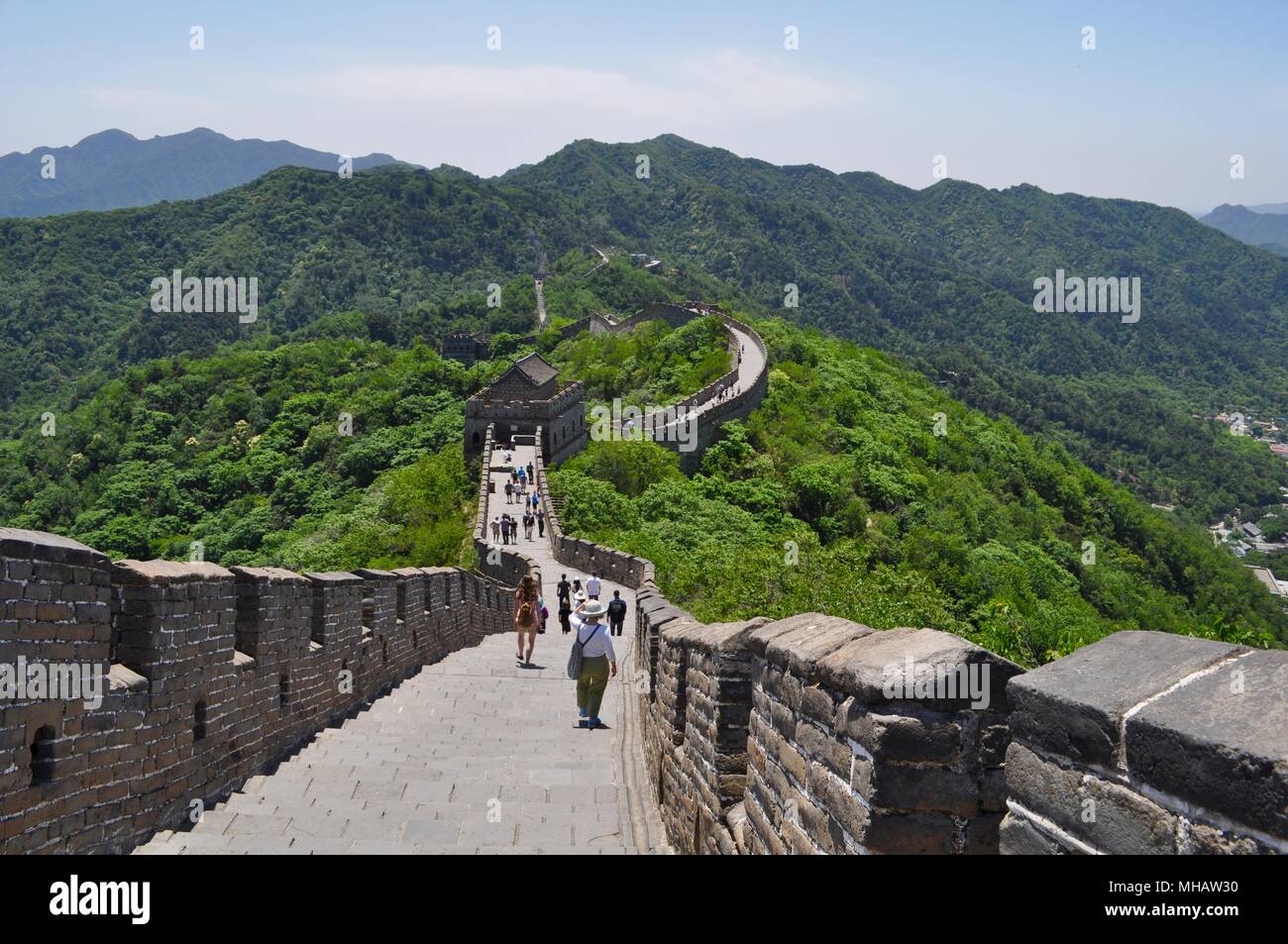 The Great Wall of China, Beijing/ Peking Stock Photo - Alamy