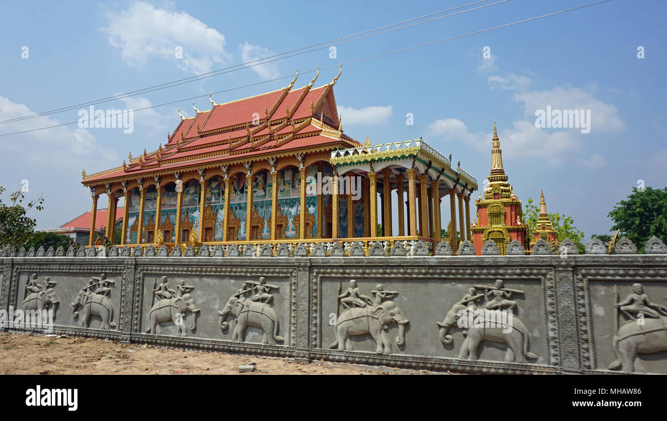 landmark in the city of siem reap in cambodia Stock Photo - Alamy